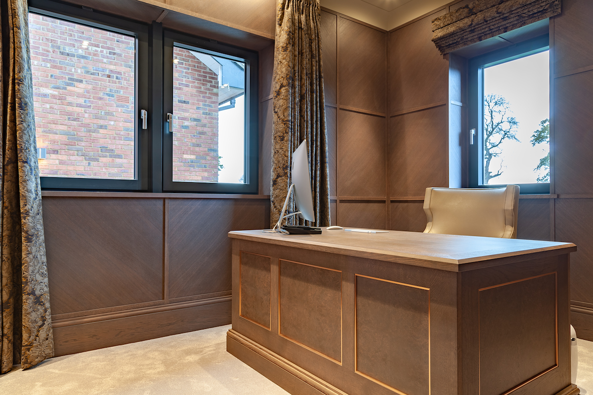 Grey Oak Study - Prestbury, Cheshire | Our portfolio of bespoke, luxury ...